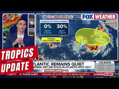 Pacific Is Ahead Of Schedule With Tropical Activity