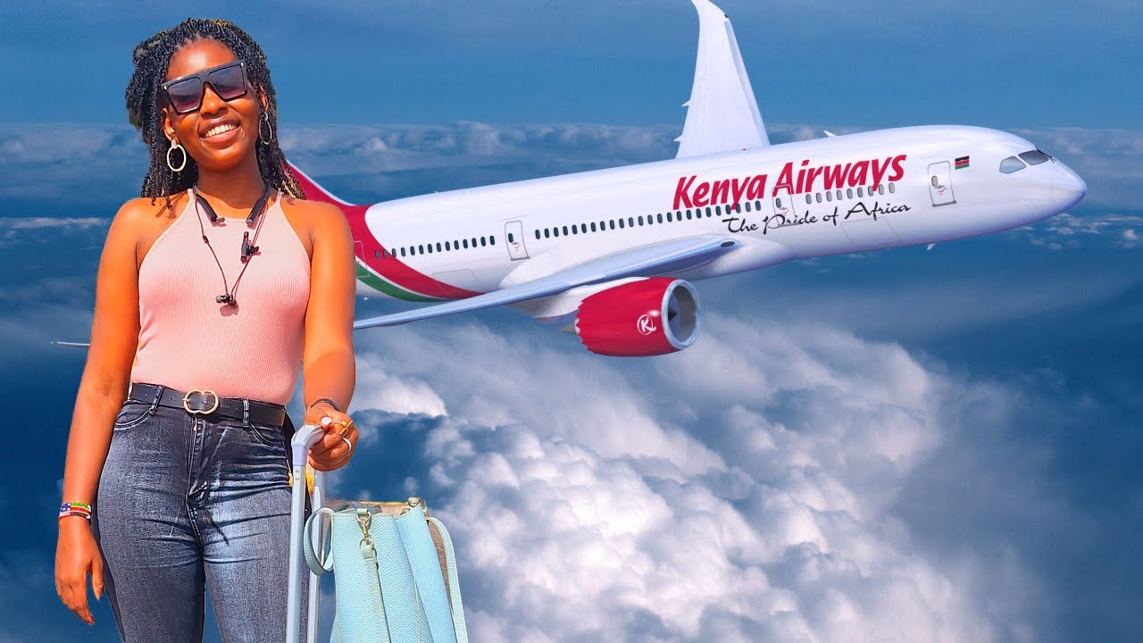Travel with me Outside Kenya | Flying first time this year - YouTube