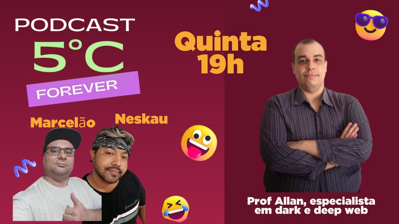 Podcast 5º C Forever - Entrevistado - Prof Allan, especialista web ...