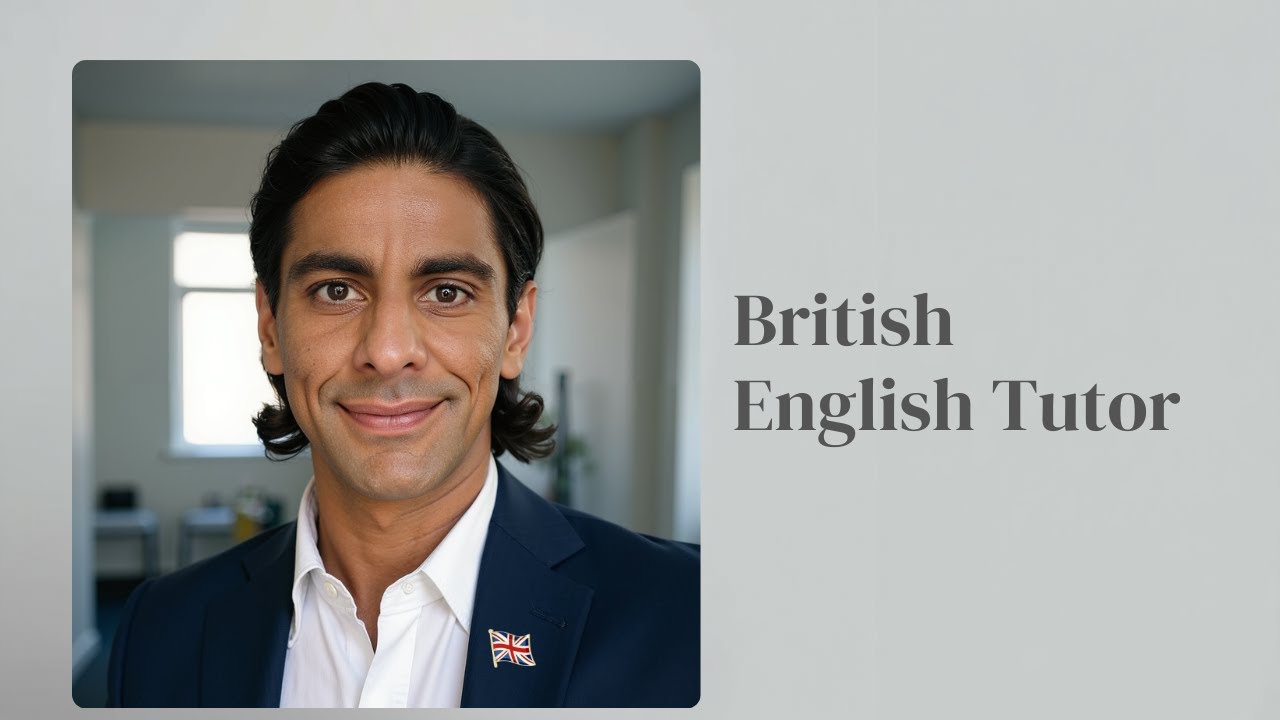 British English Tutor – Introduction Video - YouTube
