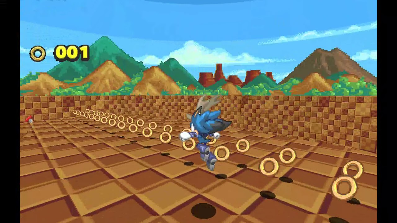 SRB2 Sonic Lost World Gameplay As inazuma part one - YouTube