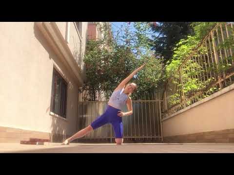 Kalca acicilar ve karin pratigi... kanatlarinizi acin :) hip openers and core practice with Didem