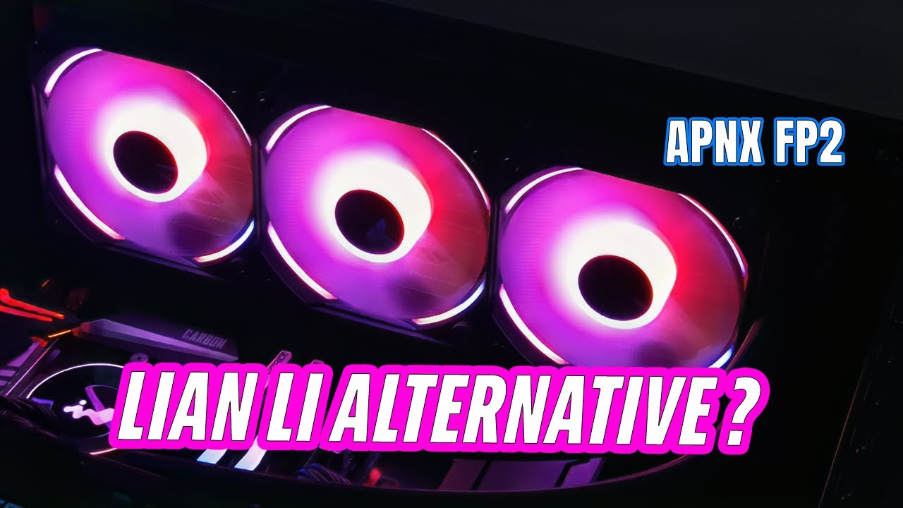 Lian li Alternative PC Fans ? APNX FP2 120mm ARGB Fans Review - YouTube