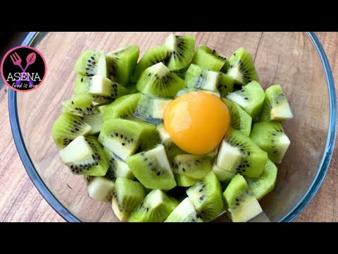 ✅ Kivi ve yumurtayı birlikte deneyin. 😱 Sonuca şaşıracaksınız tadına bayılacaksınız. 💯