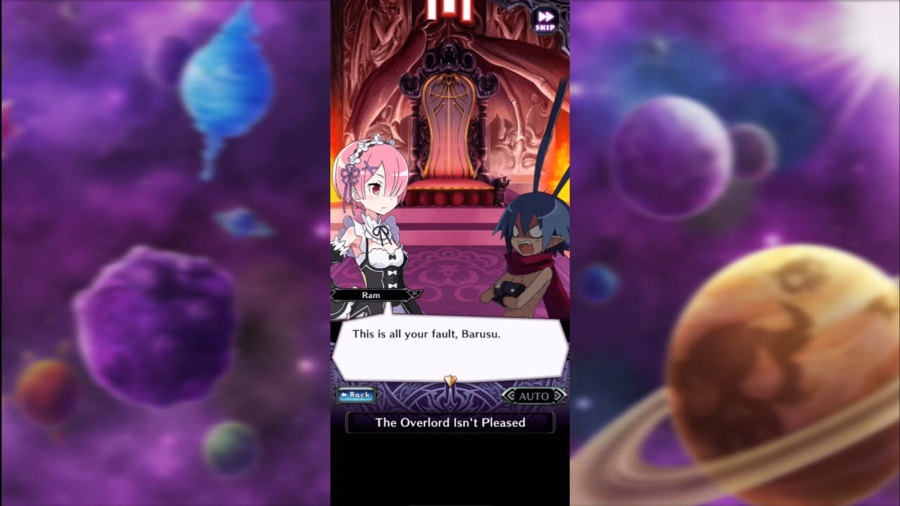 Disgaea RPG x Re:Zero collaboration event. A BeautifulBoring gacha play ...