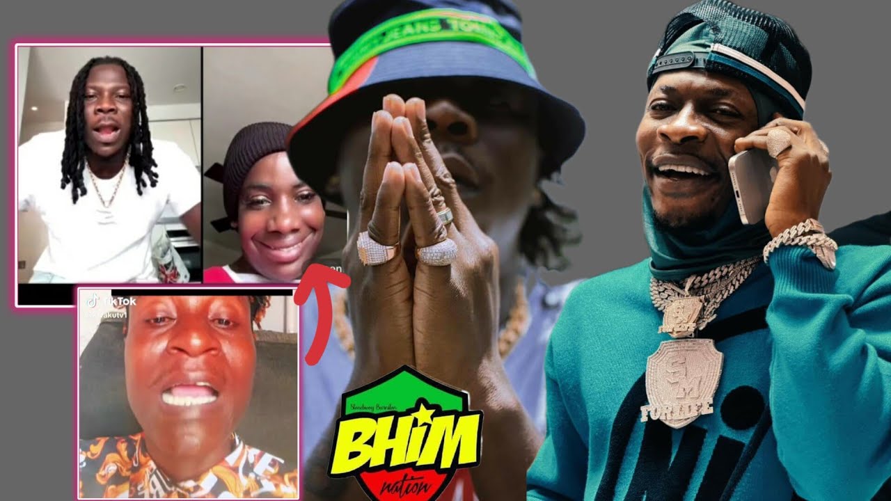 watch hw de media & SM fans reactin & laughing @stonebwoy 4 speakn fake ...