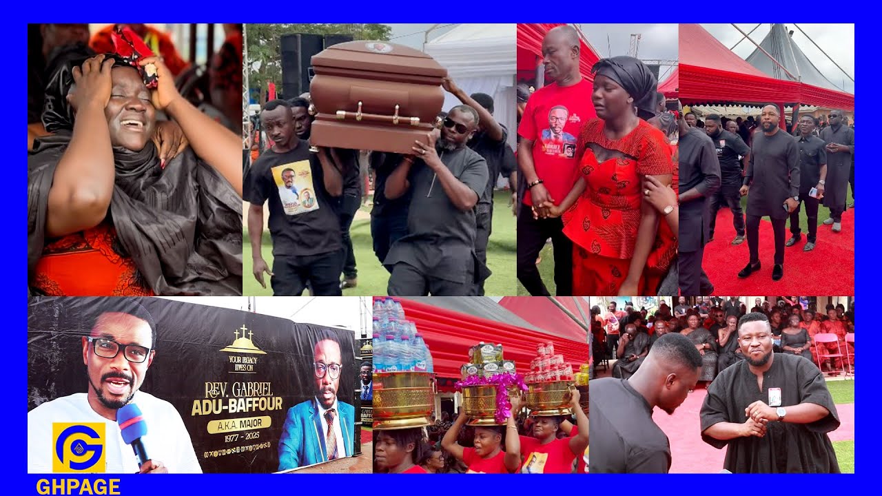 Funeral & Thanksgiving Of Prophet Major || His Family Thanks Ghpage For ...