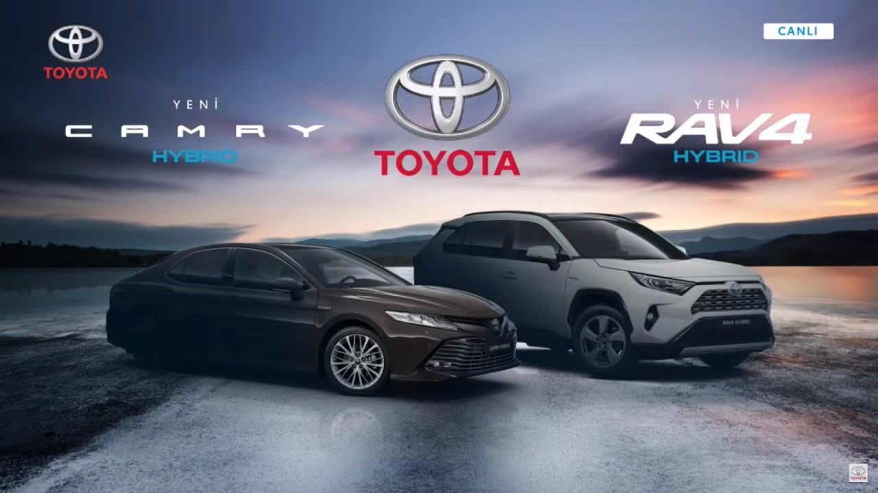 Yeni Camry Hybrid ve Yeni RAV4 Hybrid İle Canlı Yayında Tanışın! - YouTube