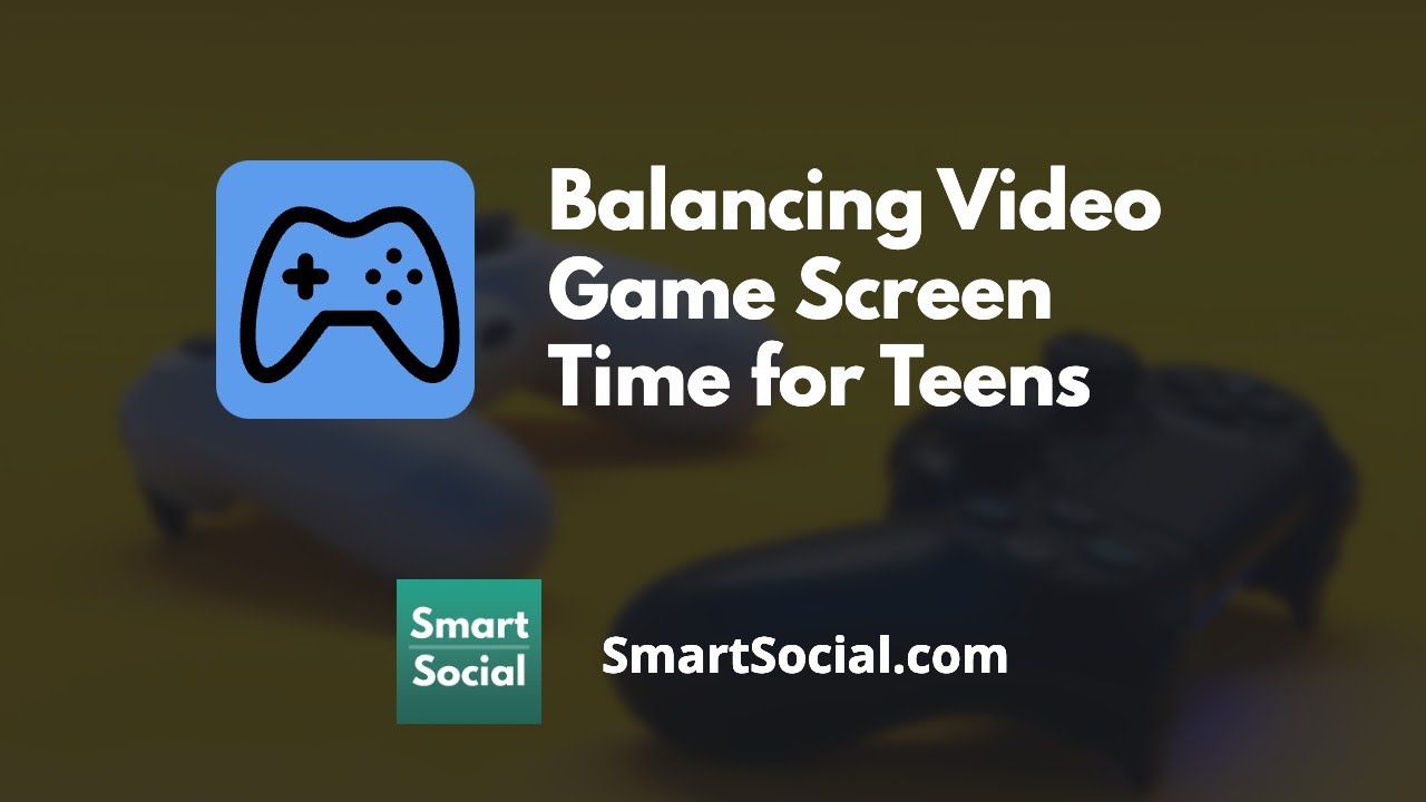 Balancing Video Game Screen Time for Teens (PREVIEW) - YouTube