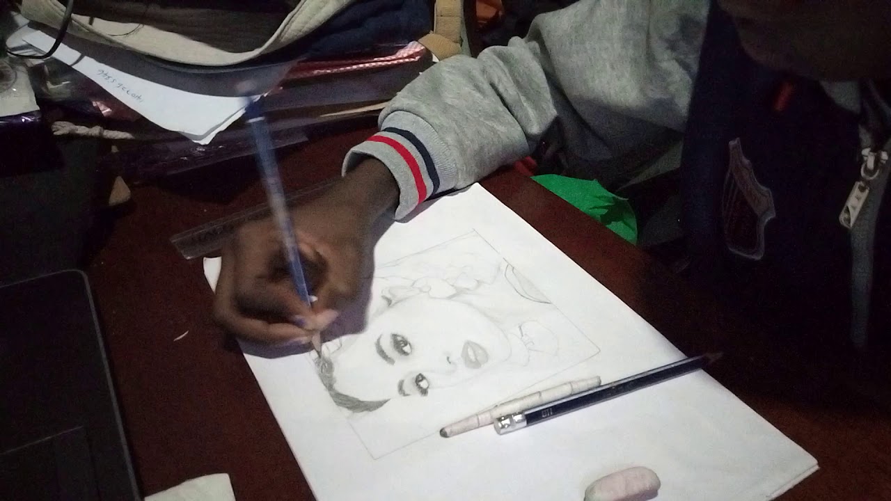 Becky g portrait art channel - YouTube