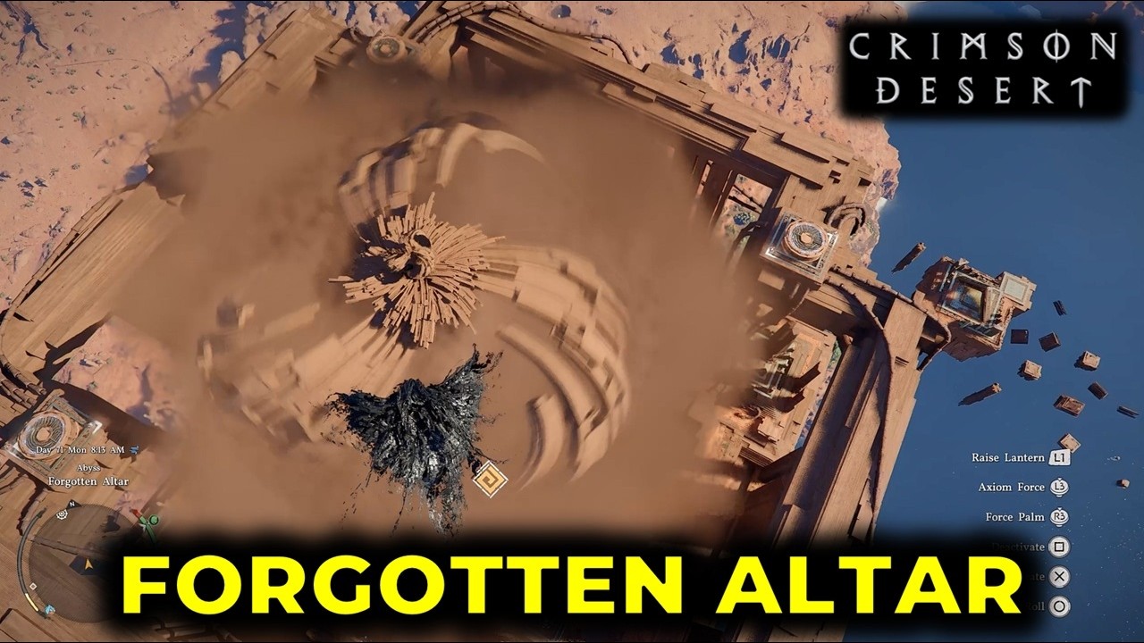 Forgotten Altar Puzzle | Crimson Desert - YouTube