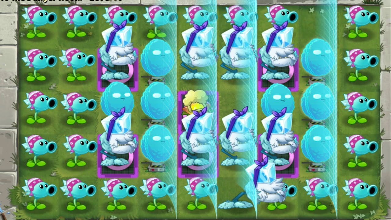 Plants vs Zombies 2 | SNOW PEA Cold Snapdragon - Premium vs Premium ...