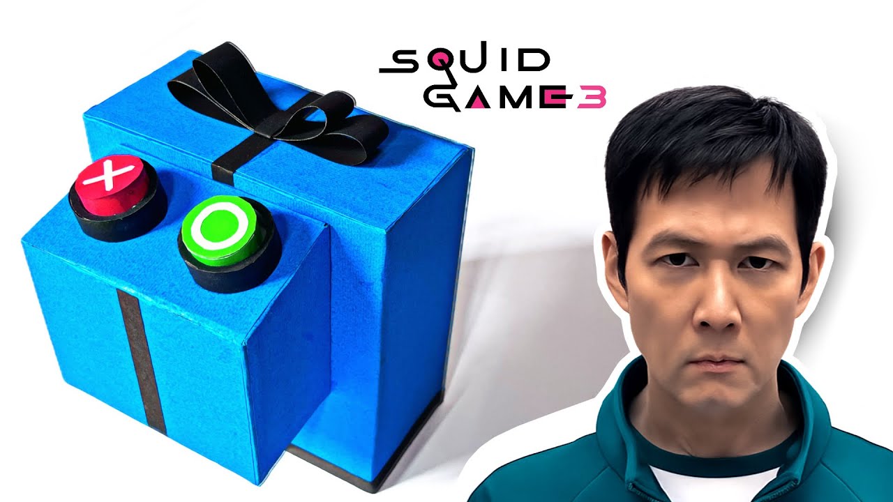 DIY SQUID GAME VOTING BUTTON || How To Make Squid Game Voting Button ...