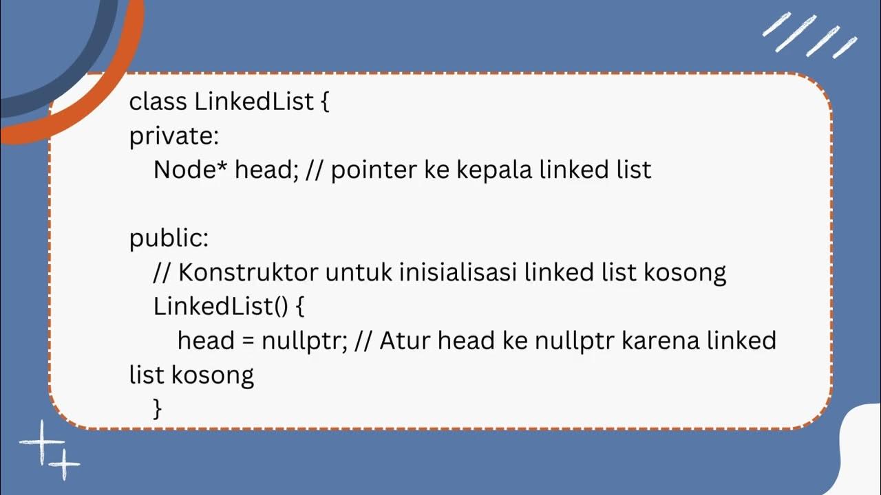 Implementasi Linked List - YouTube