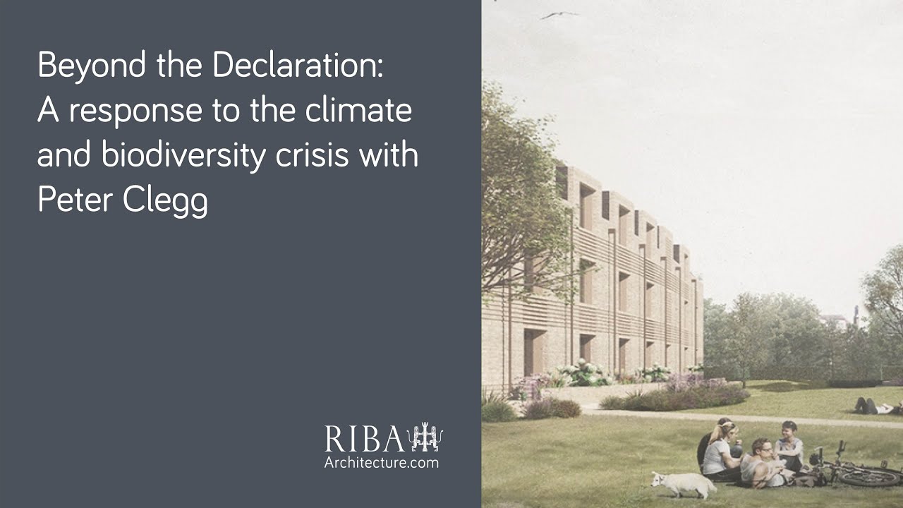 A response to the climate and biodiversity crisis with Peter Clegg ...