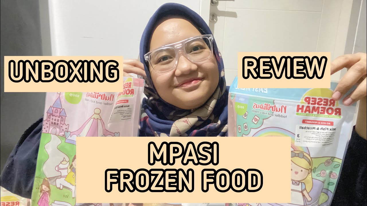 REVIEW FROZEN FOOD MPASI - YouTube