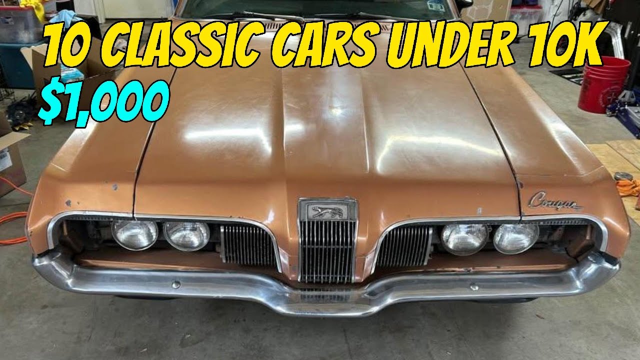 10 Classic Cars Under 10K You Won’t Believe Exist! - YouTube