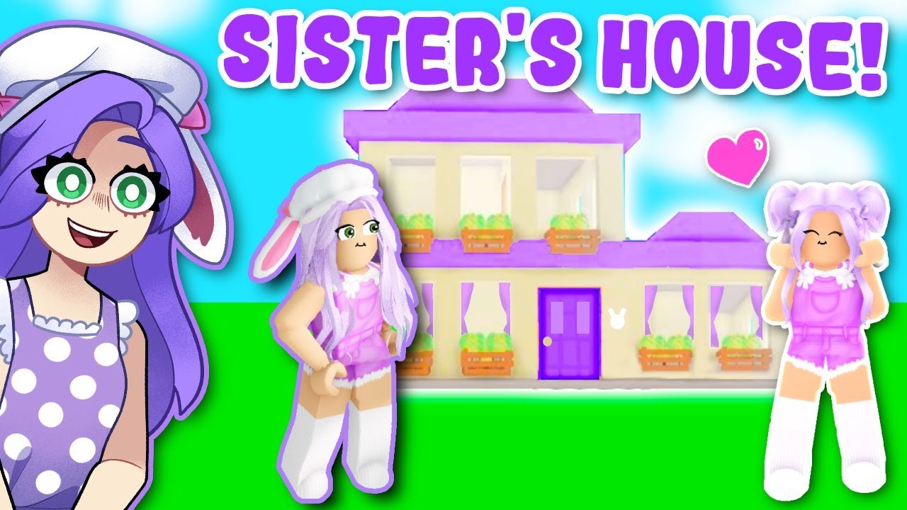 Building My SISTER A ADOPT ME HOUSE! (Roblox) - YouTube