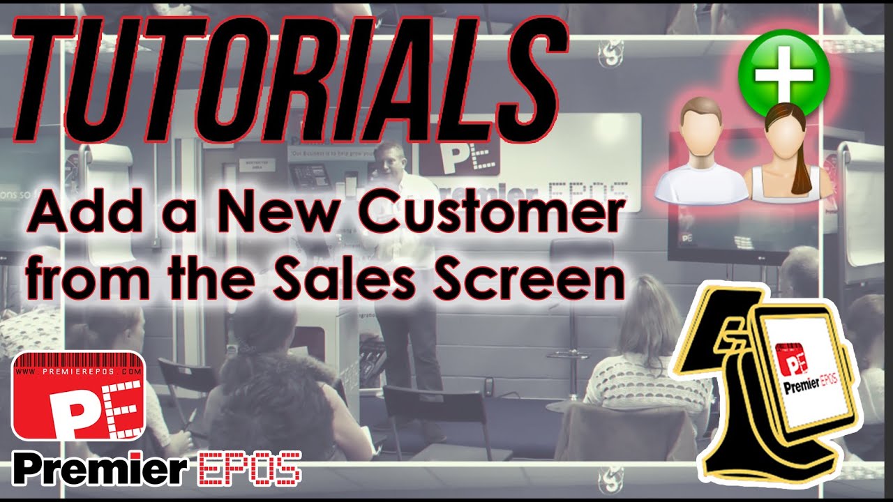 How To - Add a New Customer from the Sales Screen - YouTube