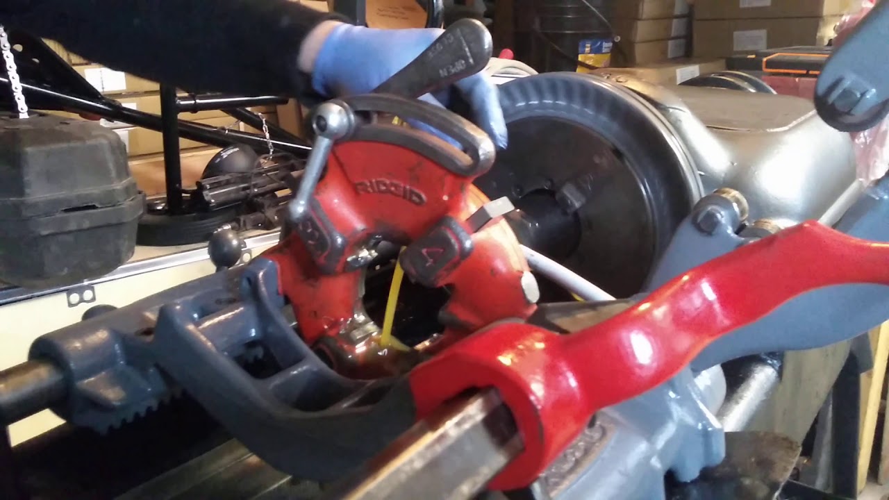 Ridgid 535 R225 - YouTube
