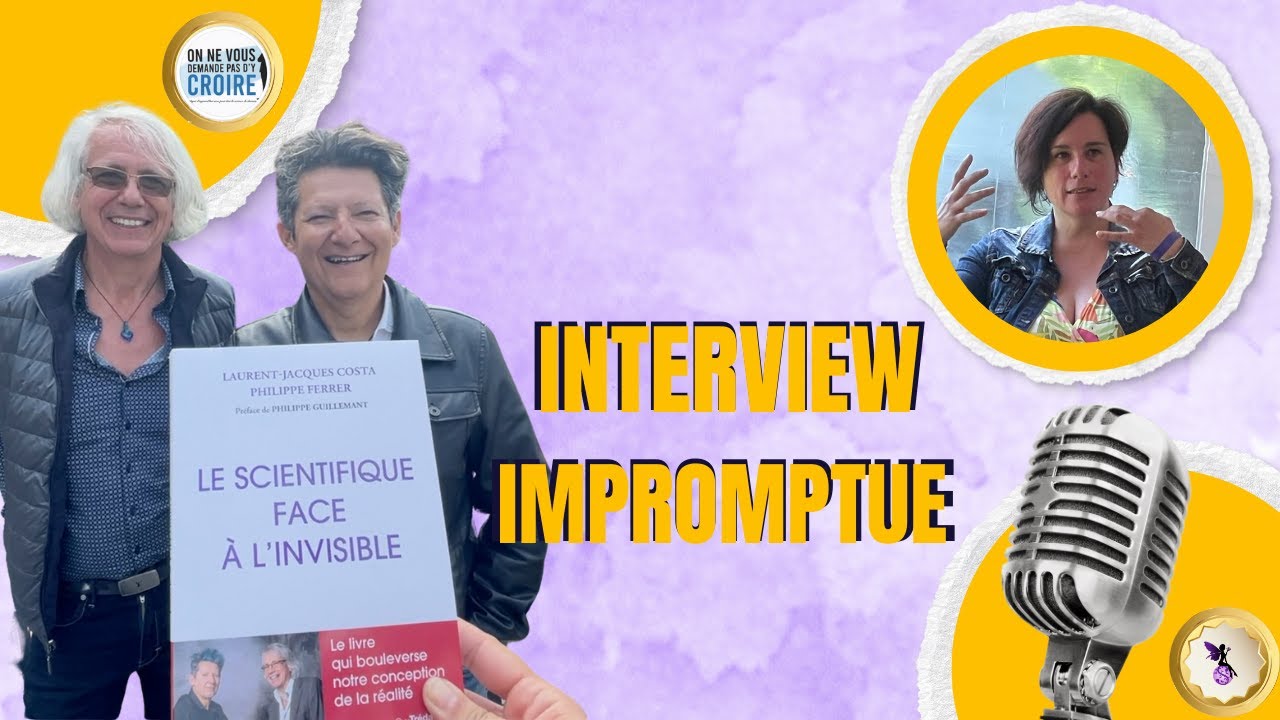 Interview impromptue. Philippe Ferrer et Laurent Jacques Costa un ...