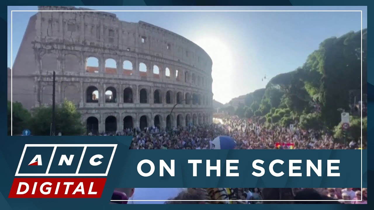 LOOK: Thousands attend annual Pride parade in Rome, Brazil | ANC - YouTube