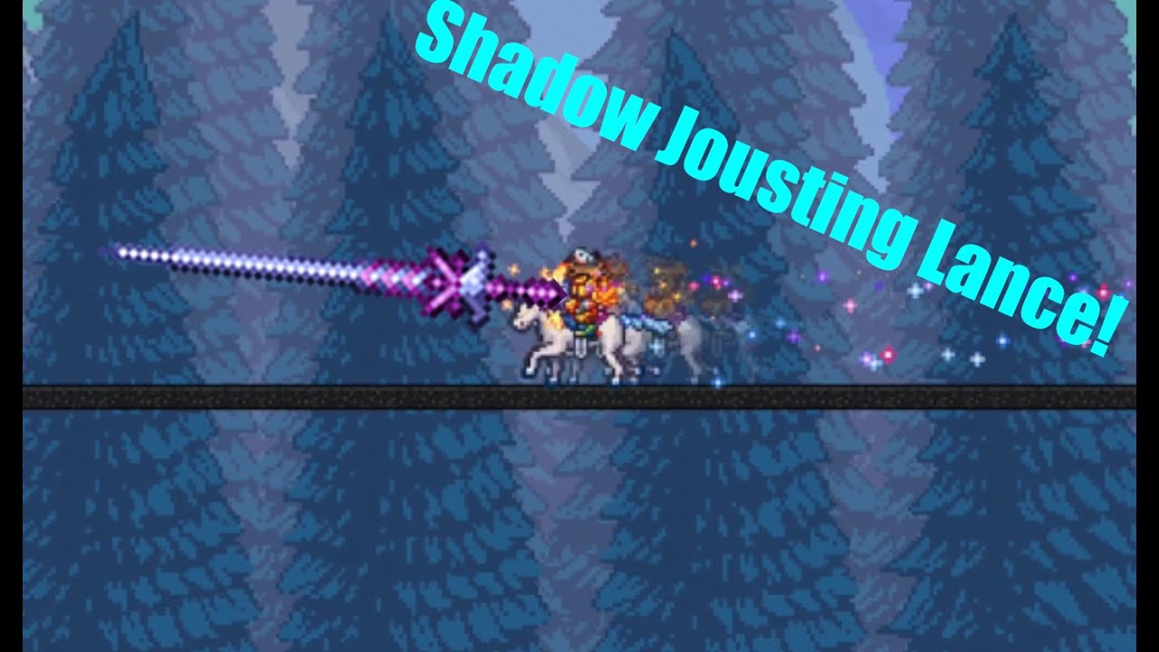 How much damage can a full speed jousting lance do? — Terraria Weapons ...