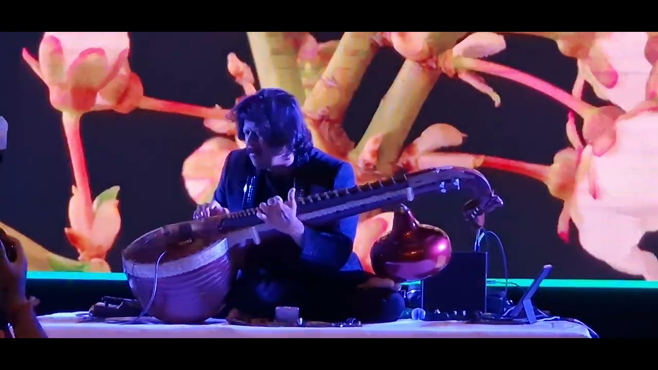 Veena Rajesh Vaidhya Performance in Ruwais Salligai Concert - YouTube