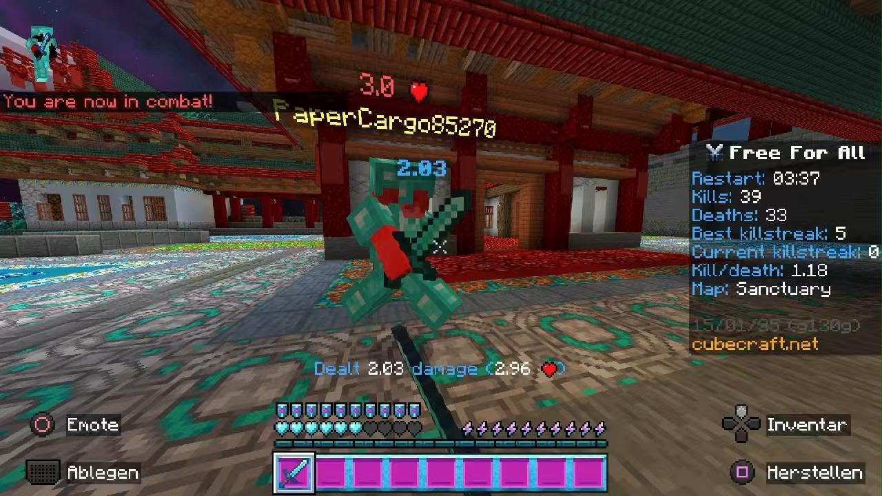 Memo's Training in Minecraft - YouTube