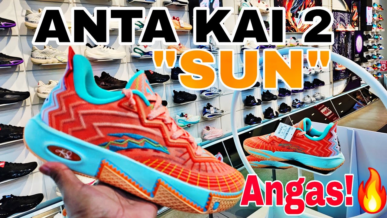 Anta Kai 2 "Sun" Angas May Discount Basketball Shoes - YouTube