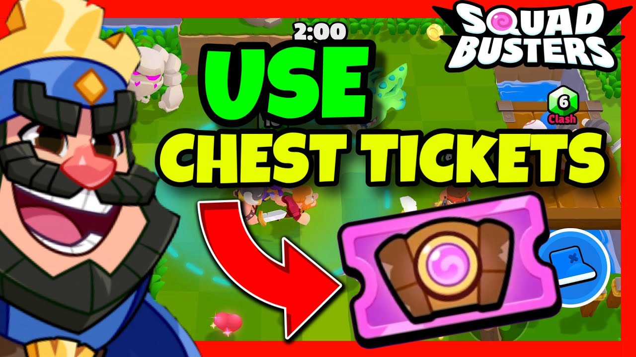How To USE CHEST TICKETS In Squad Busters 2024 Full Guide - Chest ...