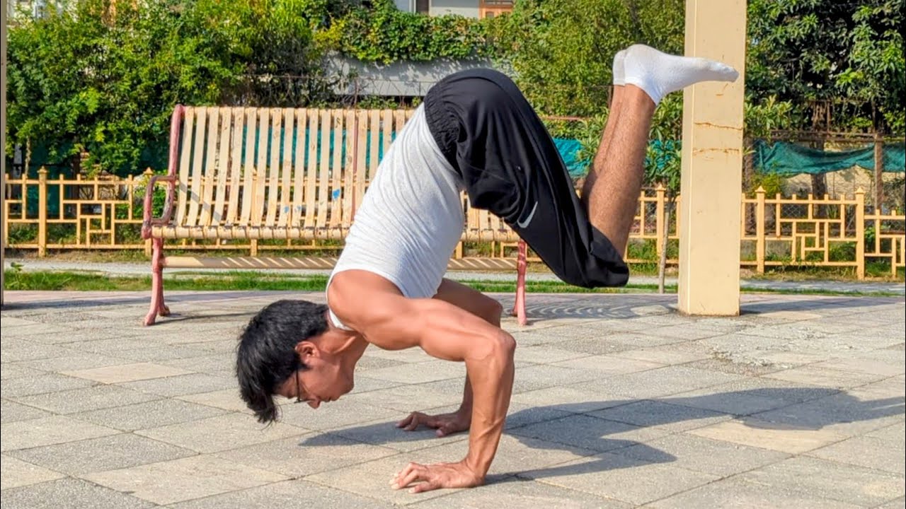 How To Bent Arm Press To Handstand | All Progressions For Beginners ...