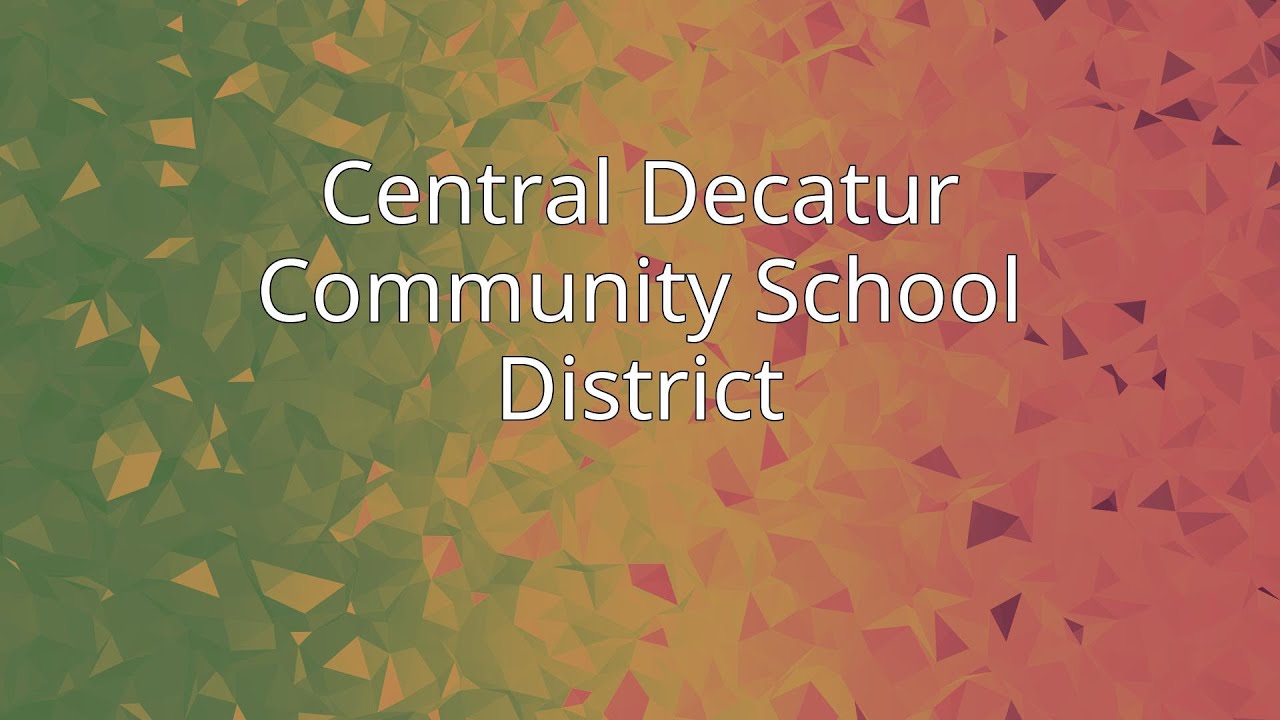 Central Decatur Community School District - YouTube
