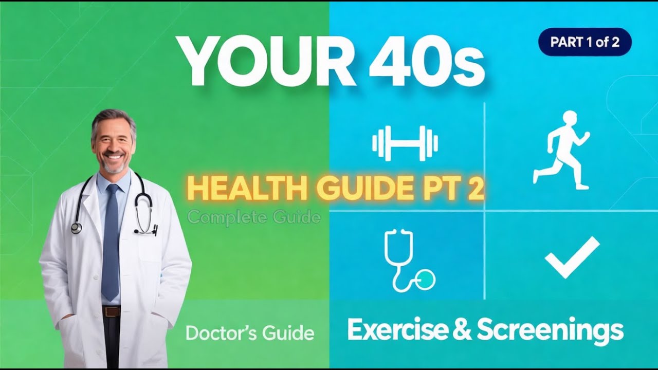 Your 40s Health Guide (Part 2): Exercise Plan & Essential Medical ...
