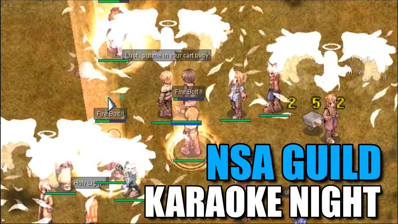 KARAOKE NIGHT - NO STRINGS ATTACHED GUILD | SHINOBI LOCKSTEP - YouTube