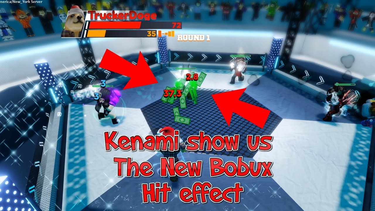 Boxing League 🥊 Bobux Hit Effect/Night FFA Royale Map - YouTube