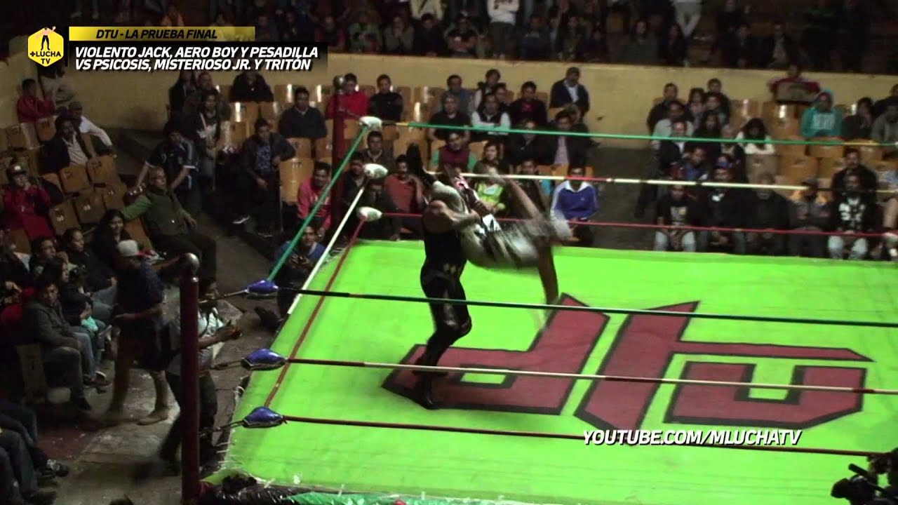 Violento Jack, Aero Boy y Pesadilla vs Psicosis, Misterioso Jr. y ...