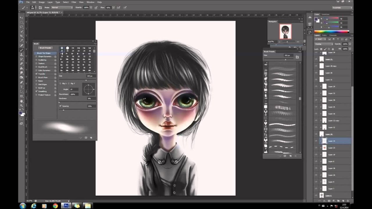 Process of Little Miss Psycho - YouTube