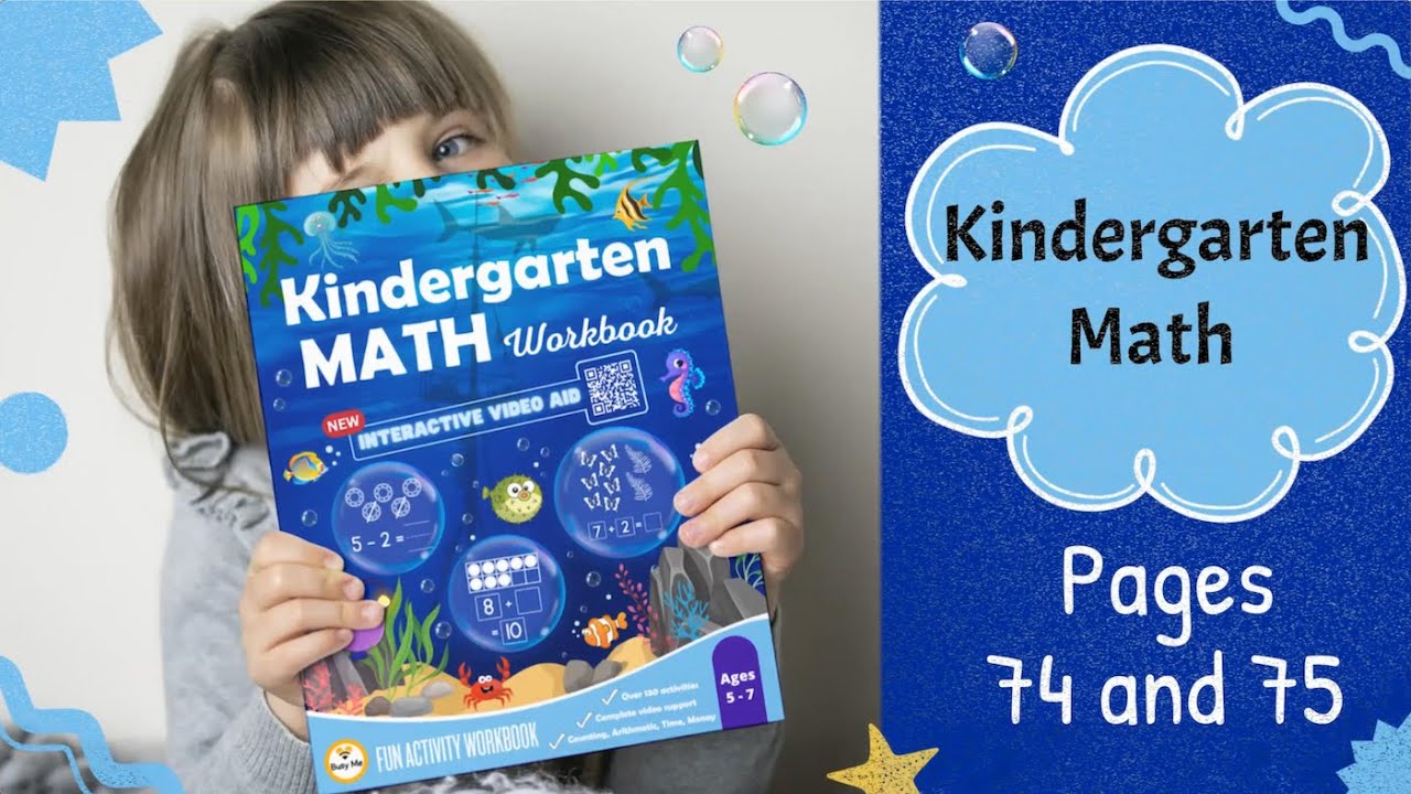 Kindergarten Math : Page 74 & 75 - YouTube