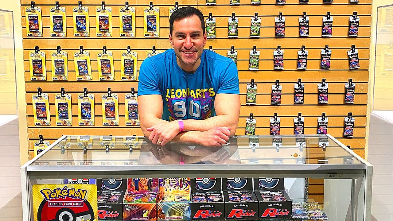 I Opened a VINTAGE Pokemon Store - YouTube