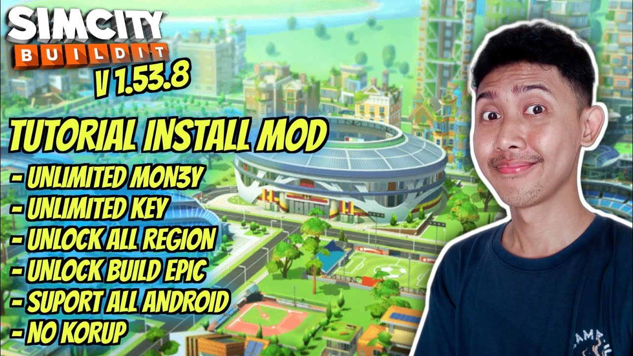 Tutorial install save data simcity buildit mod apk update 2024 ...
