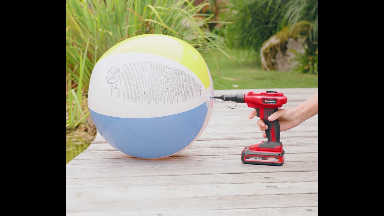 Cordless High Volume Power Inflator - YouTube