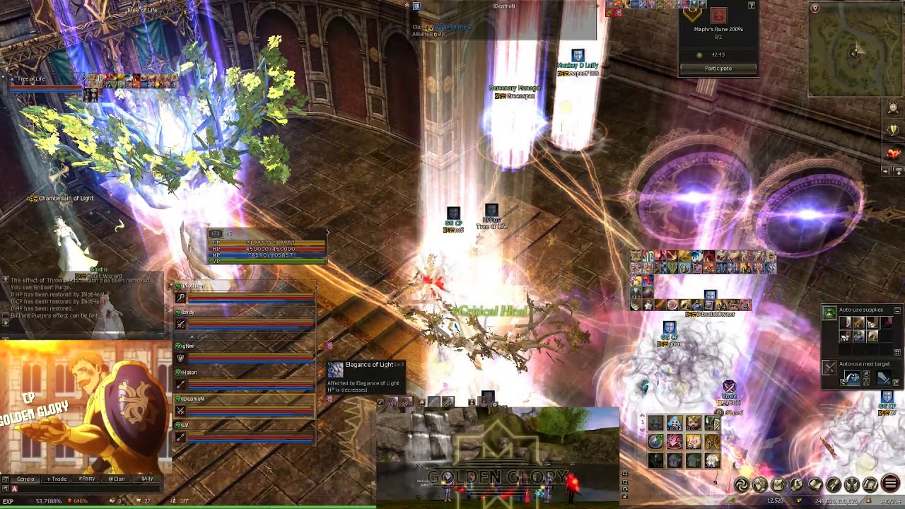 Lineage 2 id Castle siege 13/12/2020 - YouTube