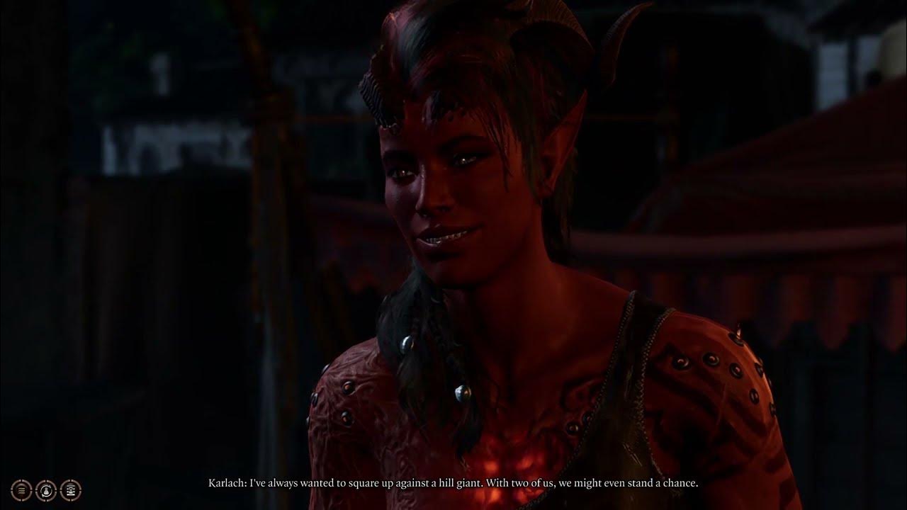 Baldurs Gate 3 Karlach Romance Scene 3 Act 3 Youtube