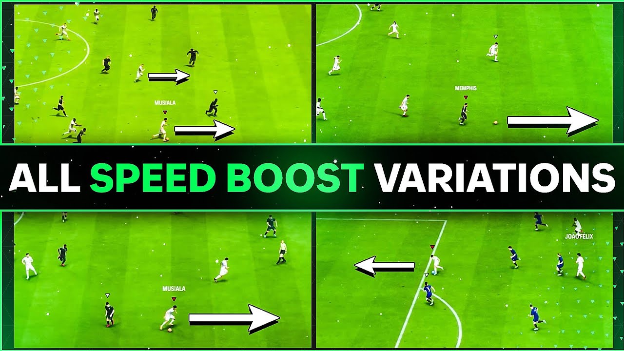 FC 24 ALL SPEED BOOSTS TUTORIAL!! TOP 5 BEST PACE BOOSTS in EA FC 24 ...