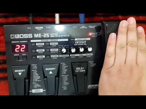 BOSS ME 25 Elektro Bağlama Saz tonlari