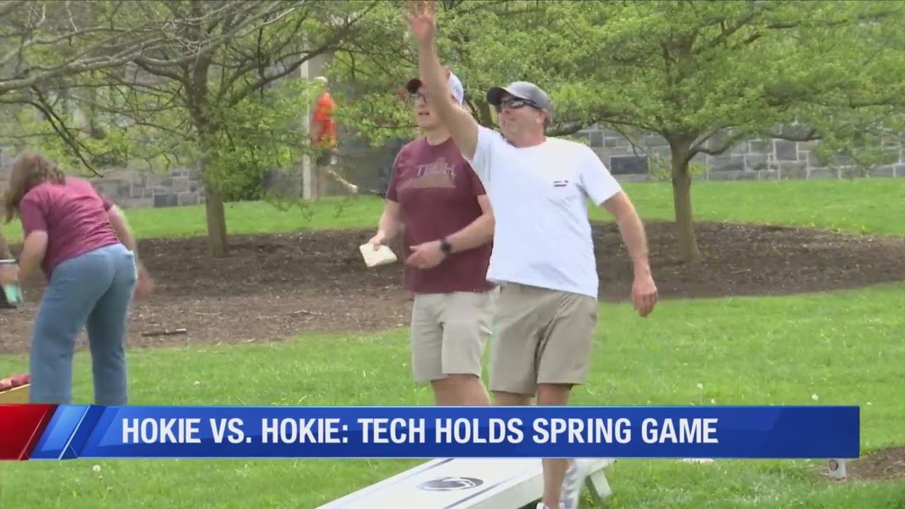 Virginia Tech Spring Game kicks into high gear - YouTube