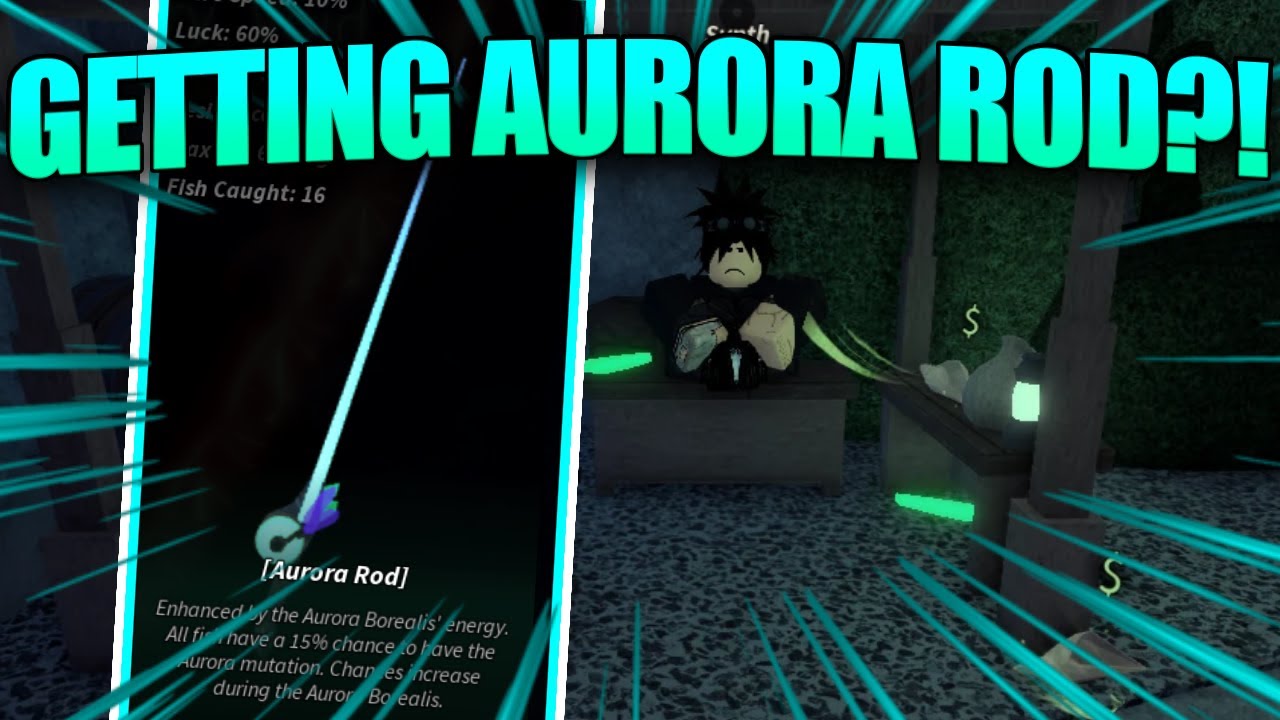 How to get the Aurora Rod in Fisch!! - YouTube