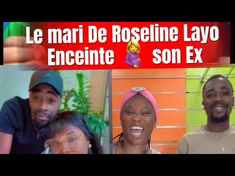 Le Mari de Roseline Layo enceinte 🤰 son ex copine 