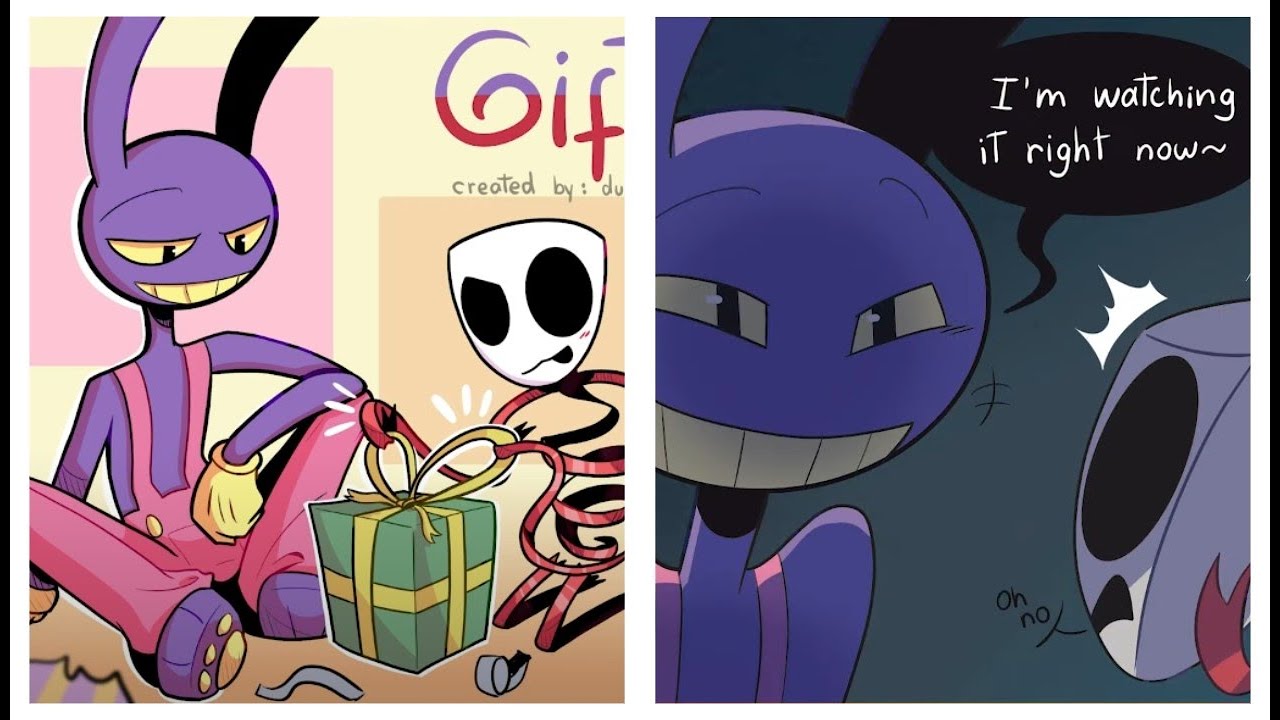 Gift 🎁 | The Amazing Digital Circus Comics Dub - YouTube